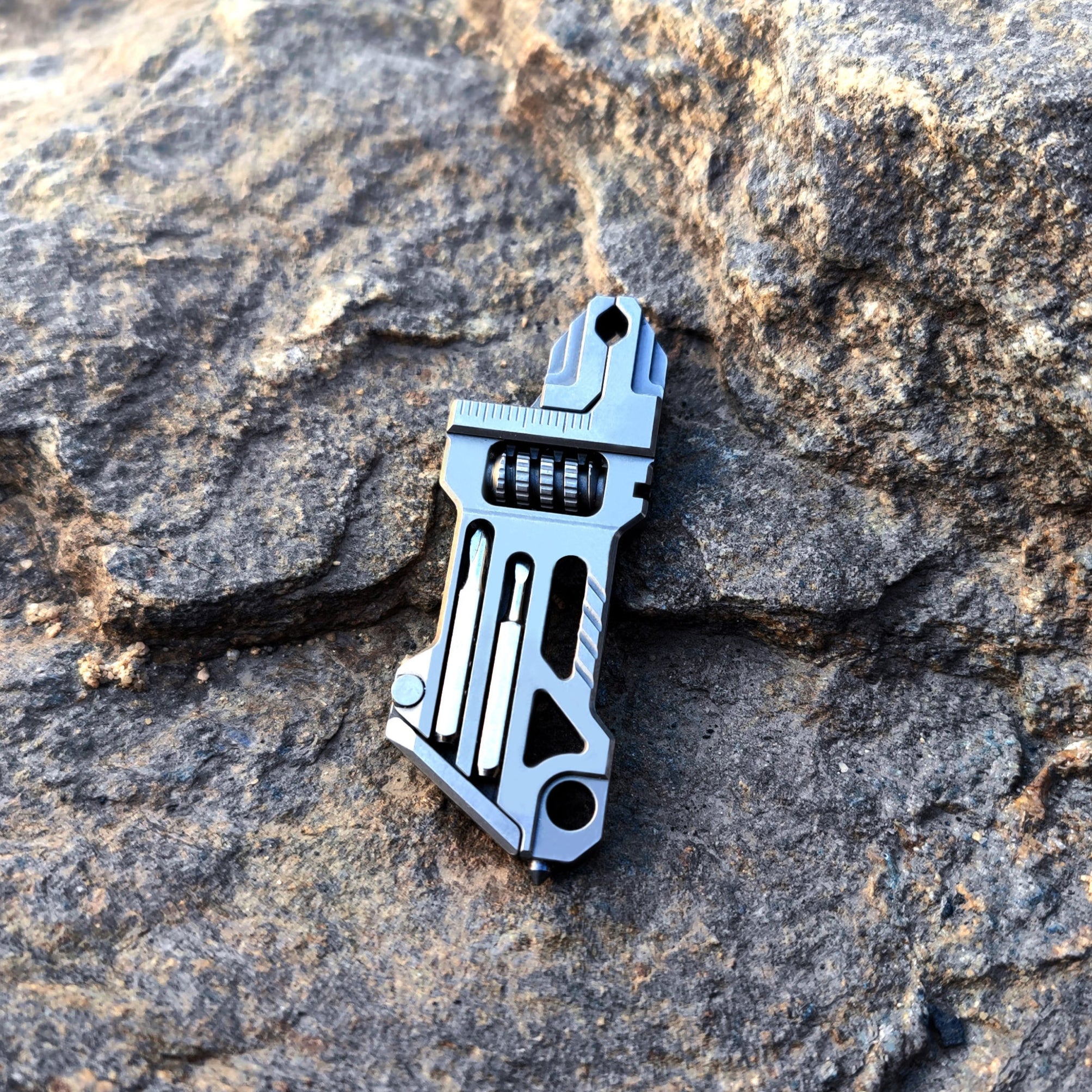 Ti EDC Wrench:Titanium Wrench Multi-Tool Spanner Outdoor Gear Pocket T ...
